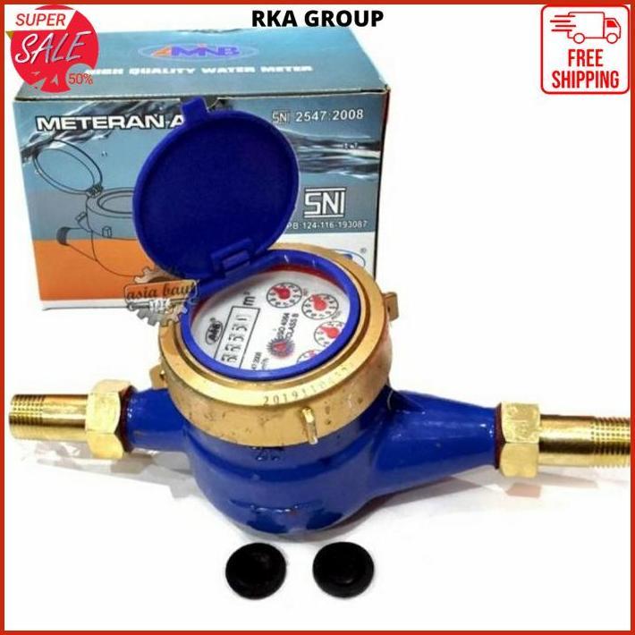 Meteran Air Pdam Besi Meteran Pam Body Besi Water Meter 1/2 Besi Sni Dijamin Puas | Lazada Indonesia