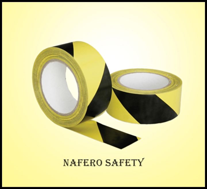 SAFETY LINE YELLOW PITA PEMBATAS GARIS POLISI KUNING HITAM 2 INCH X ...