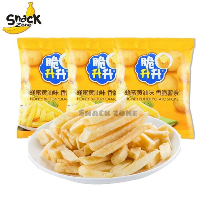 ( SET OF 3 ) Crispy Shengsheng French Fries 20g Crispy Honey Butter ...
