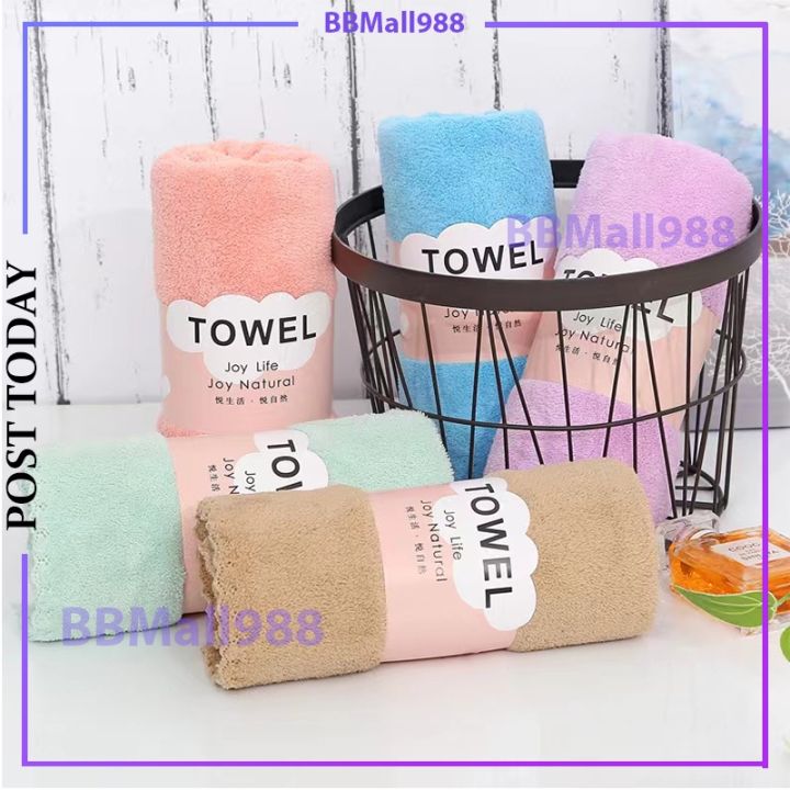 Face Towel Doorgift wedding present Absorbent Microfiber Tuala Muka ...