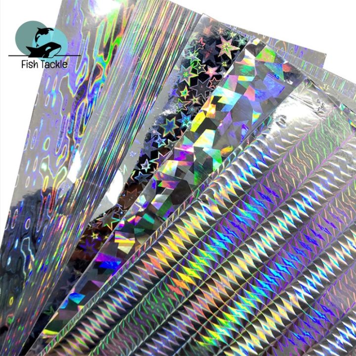 Fish Scale Lure Sticker / DIY Fishing Stickers / Metallic Sticker ...