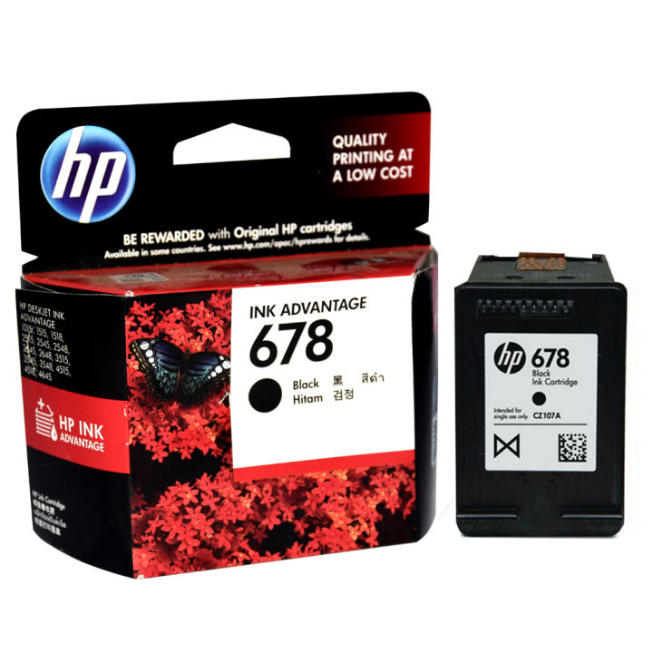 HP 678 ORIGINAL INK ADVANTAGE | Lazada PH