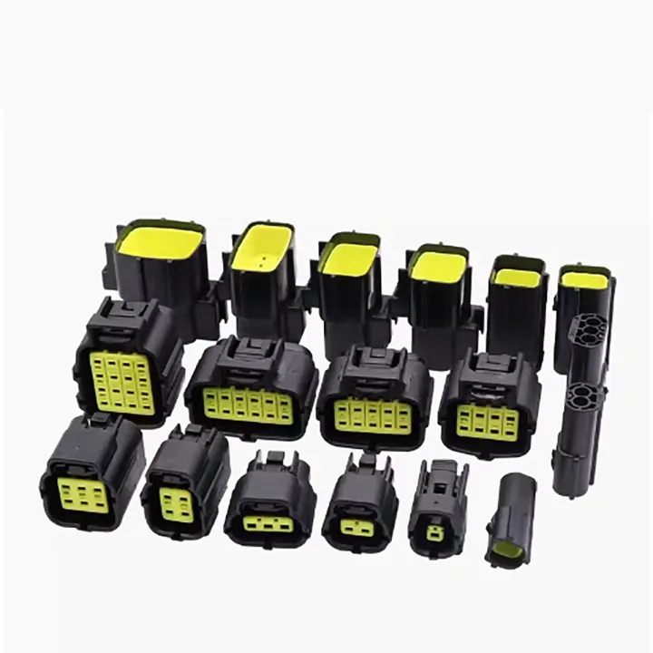 [1.8mm] Đầu nối dây điện chống nước ô tô xe máy 2P 3P 4P 6P 8P (ô tô, xe tải, xe khách) - CN7 ...