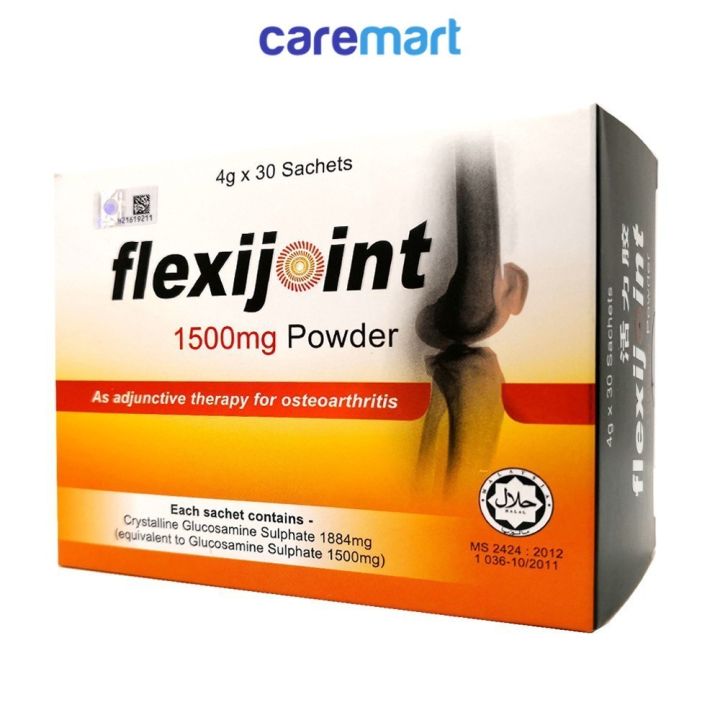 ♞FLEXIJOINT 1500MG POWDER 4G X 30 SACHETS (EXP 012026)☬ | Lazada