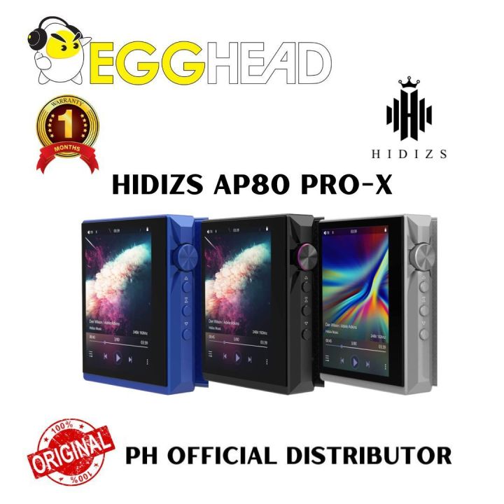 Hidizs AP80 PRO-X | Portable Balanced Lossless MQA Music Player | Lazada PH