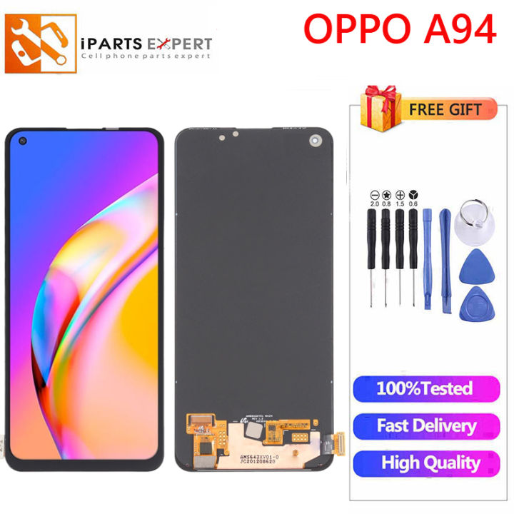 IPARTSEXPERT 6.43" Original LCD For Oppo A94 4G 5G CPH2203 LCD Display Touch Screen Digitizer ...