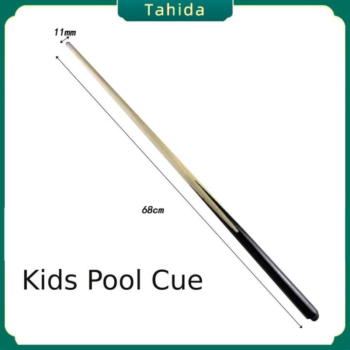 Tahida Kids Pool Cue, Billiard Cue, Wood Lightweight Portable, Billiard ...
