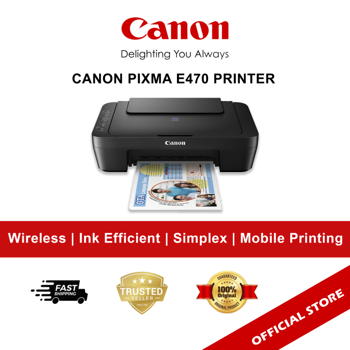 Canon PIXMA E470 | Lazada Singapore
