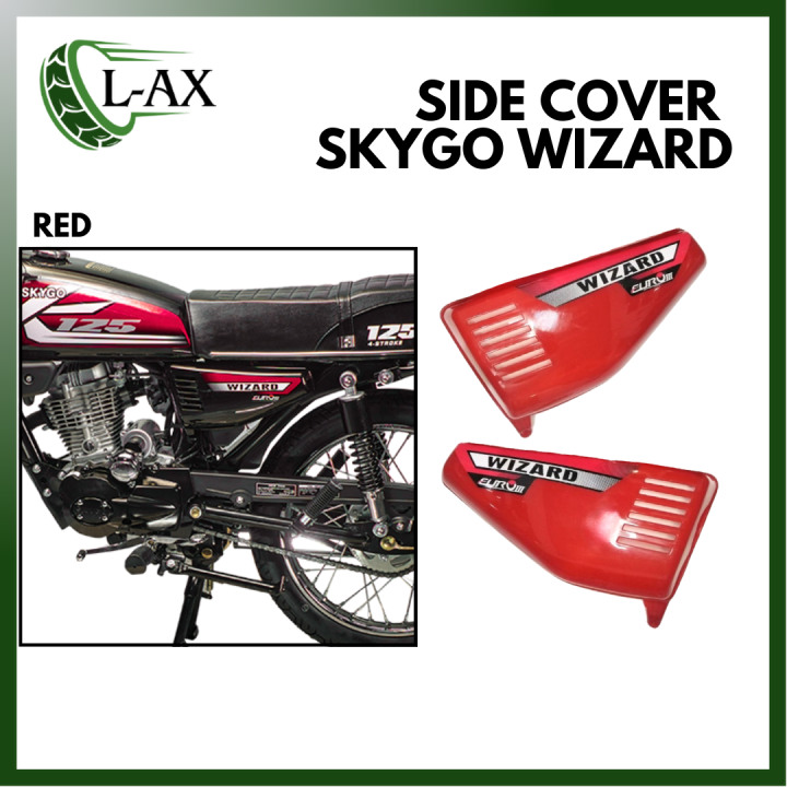 [L-AX] SIDE COVER FOR SKYGO WIZARD MOTORCYCLE | Lazada PH