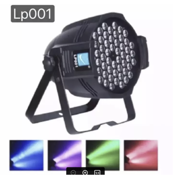 Big Dipper* LP001 new version Stage Lights 54 LED 3w Par Lights RGBW ...