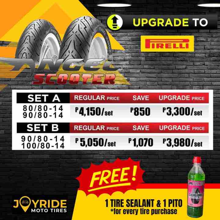 Pirelli Tires Set for Mio and Click | Lazada PH