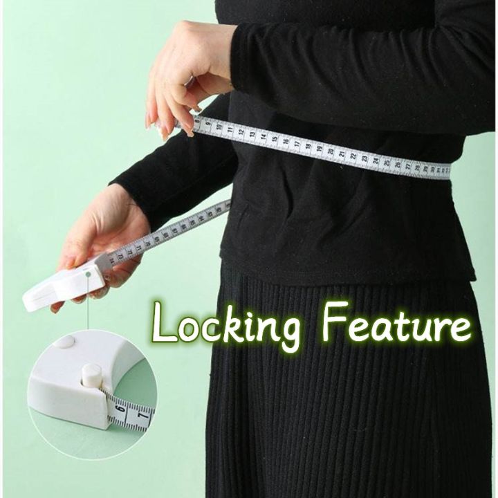 1.5m Waist Measuring Tape Three Measuring Tape Portable Automatic Waist ...