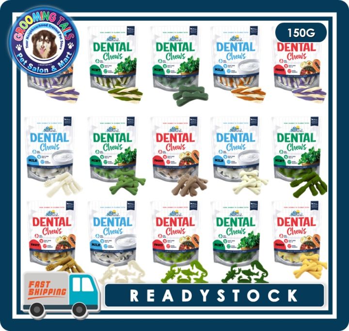 ALPS NATURAL Dog Dental Chews 150g for Dogs | Lazada