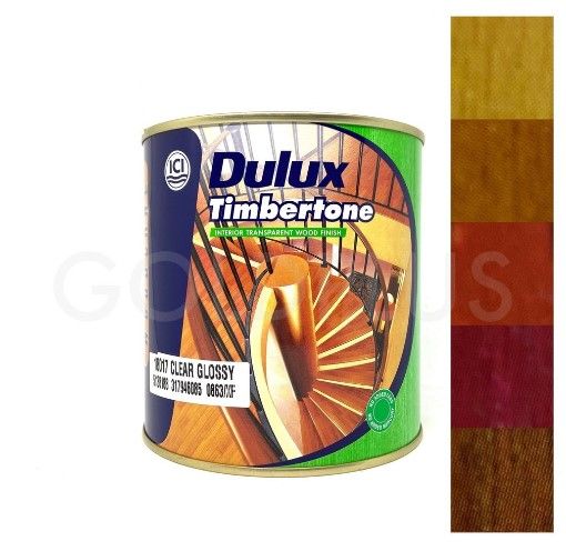 🌳 ICI Dulux Timbertone Wood Finish Interior Varnish Cat Varnish Kayu ...