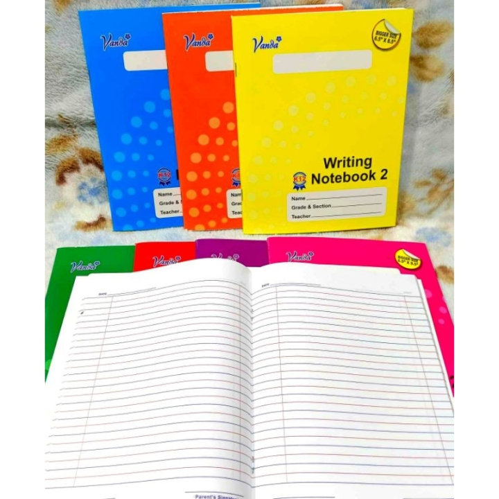 NEW COD School Supplies K-12 Vanda Writing Notebook Prep,1,2,and3 ...