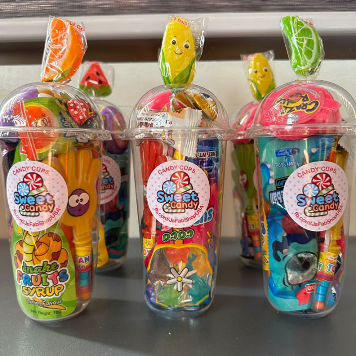 Candy Cup Treats / Lootbag Candies Give Aways Party (1 Cup of candies ...