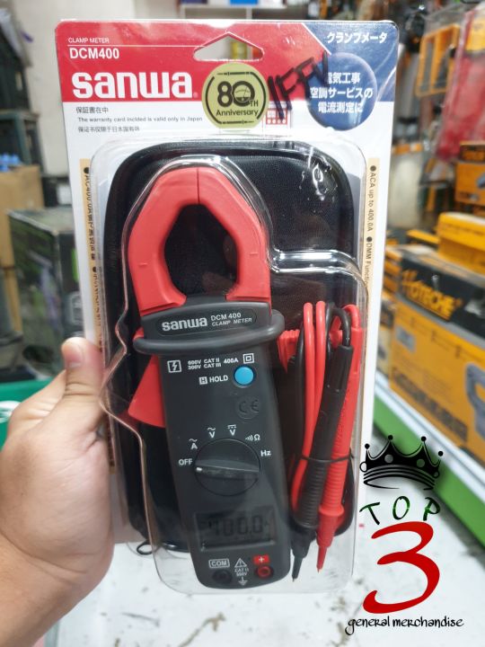 SANWA Clamp Meter DCM400 | Lazada PH