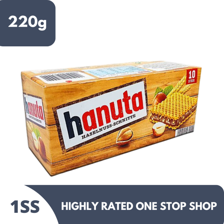 Hanuta Hazelnut Wafers 220g | Lazada PH