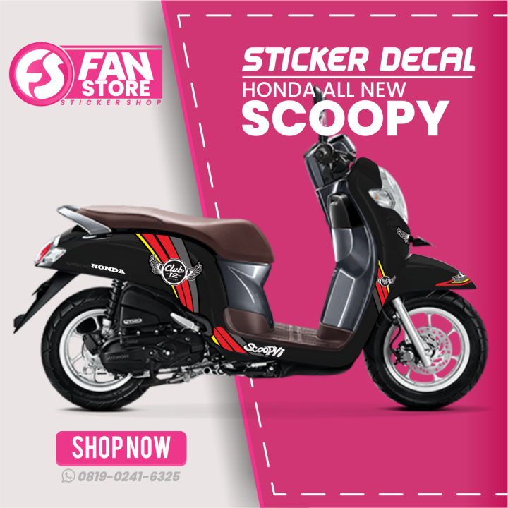Sticker Decal Honda Scoopy New Full Body - Thailook | Lazada Indonesia