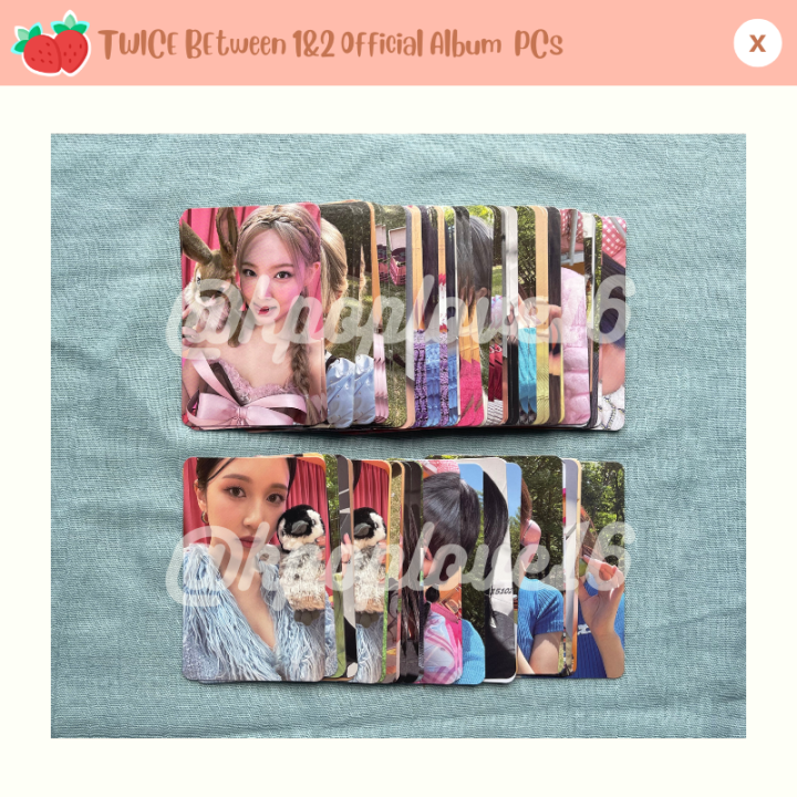 TWICE Between 1&2 Official Album PCs | Lazada PH