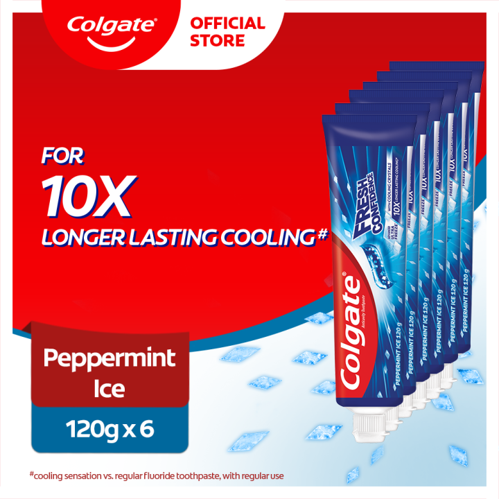 Colgate Fresh Confidence Anticavity Toothpaste with Cooling Crystals ...