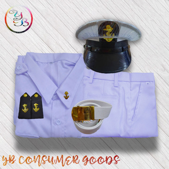 Maritime uniform complete set with accessories marine seaman student ...