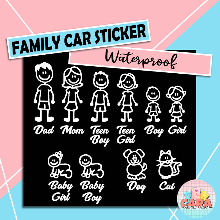 Family Car Sticker | Lazada PH