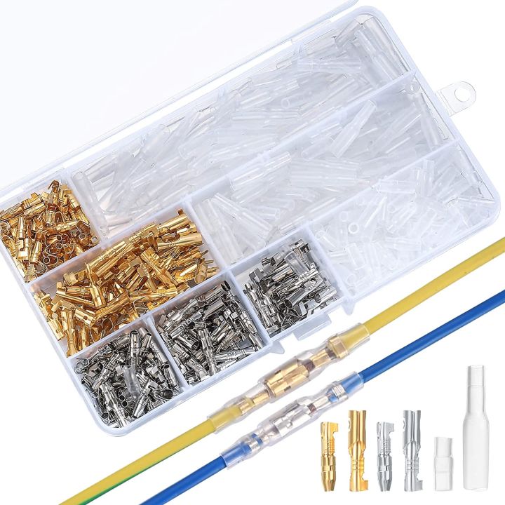 20set 4.0mm Brass Bullet Terminals Motorcycle Auto Electricians Male ...