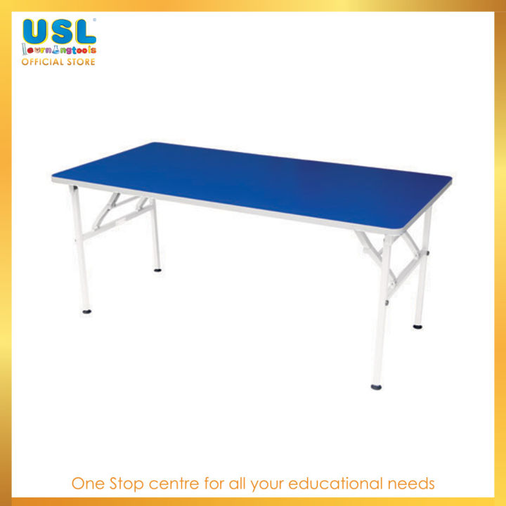 Rectangular Table with Foldable Legs (H:52.5cm) | Lazada