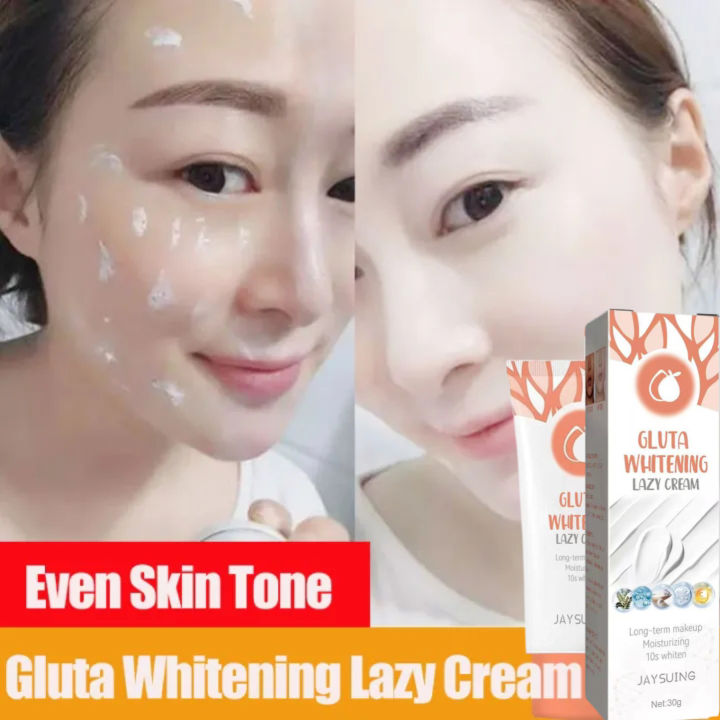 Jaysuing Gluta Whitening Lazy Cream 30g | Lazada Indonesia
