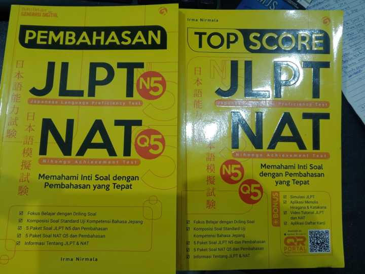 TOP SCORE JLPT (N5) & NAT - Persiapan Tes Bahasa Jepang | Lazada Indonesia