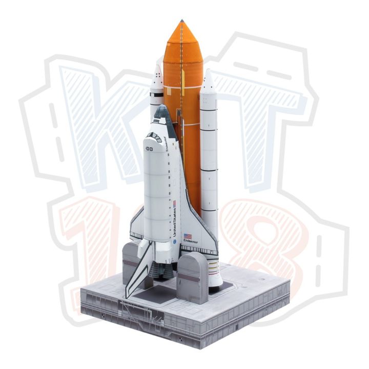 Mô hình giấy Tên lửa Tàu vũ trụ không gian con thoi Space Shuttle Fuel ...