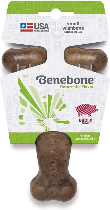Benebone Real Flavor Wishbone Dog Chew Toy, Made in USA /Small | Lazada PH