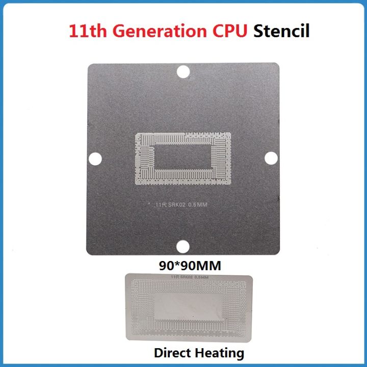 【Best-Selling】 11th Generation CPU Stencil For SRK01 SRK02 SRK05 SRK07 ...