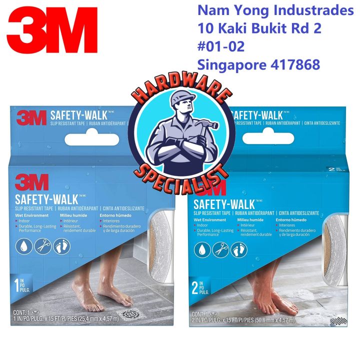 3M Safety Walk Slip Resistant Tape Fine Resilient Tapes and Treads 200 Series | Lazada Singapore