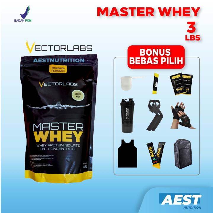 Vectorlabs Master Whey 3 lbs Susu Whey Protein Isolate Concentrate ...