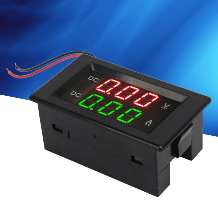 Led Digital Voltmeter Ammeter Dual Display Current Voltage Meter Dual ...