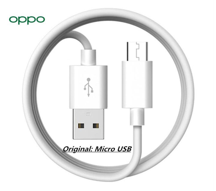 100% Original OPPO Micro Usb Cable for Oppo Micro Phones F3 F1 F1s F7 ...