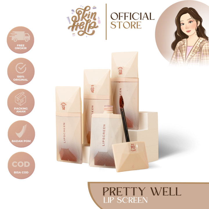 PRETTYWELL LIP SCREEN NEW LAUNCHING | Lazada Indonesia