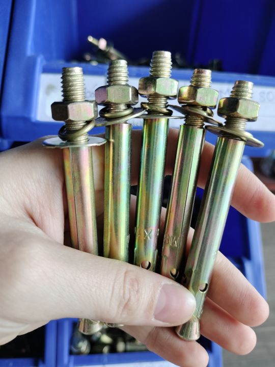 Bulong nở sắt mạ kẽm đủ size M6, M8, M10, M12, M14, M16, M18, M2O ...