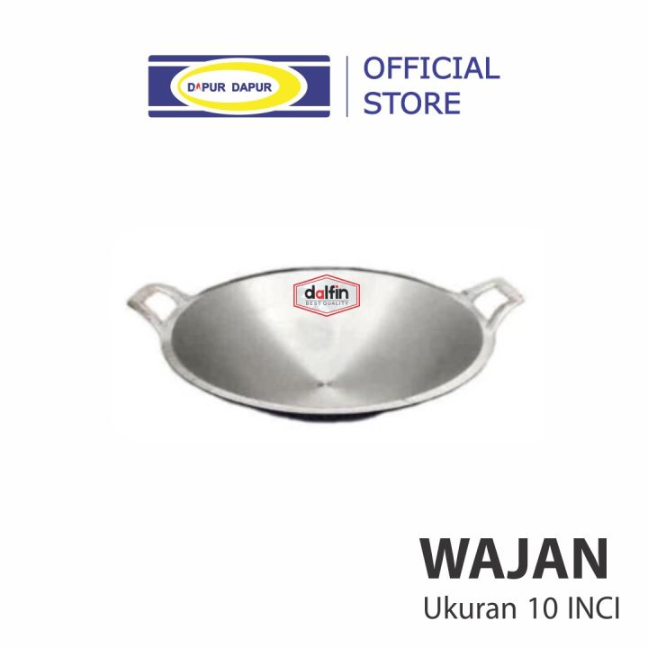 DALFIN Wajan 10 INCH Aluminium Kuali Tebal | Lazada Indonesia