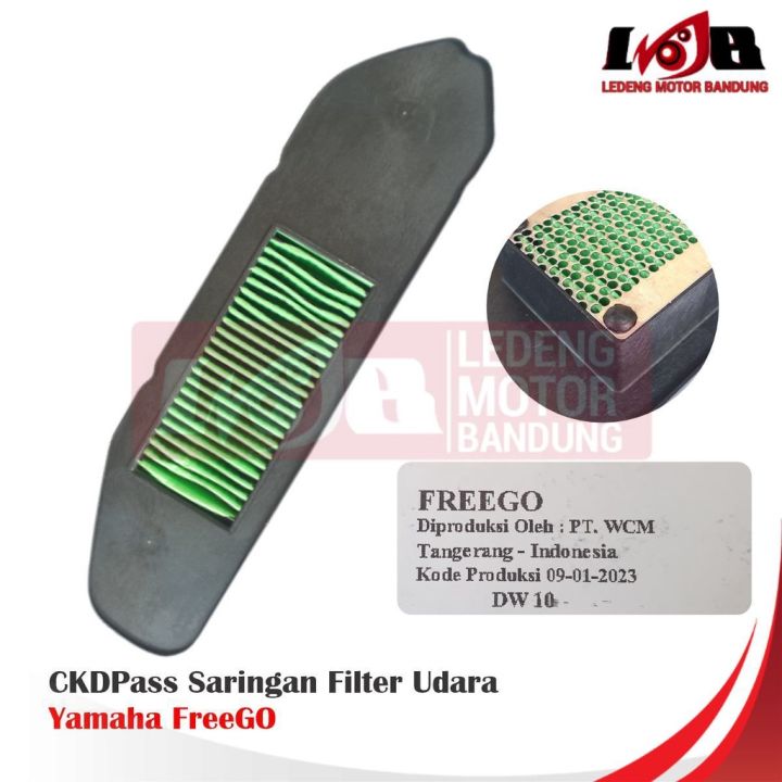 CKDPass Saringan Filter Udara Yamaha FreeGo Gear Air Filter Kode Part ...