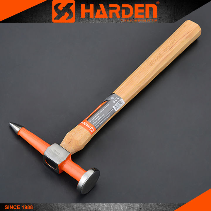 Harden Pick & Finishing Hammer Forged Hickory Handle fine grain steel ...