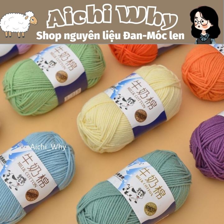 Len Milk bò 50g Bảng 92 màu | Lazada.vn