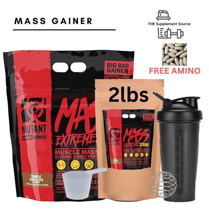 Fast send Mutant Mass Xxxtreme 1lb, 2lbs with Shaker FREE TOWEL Mutant ...