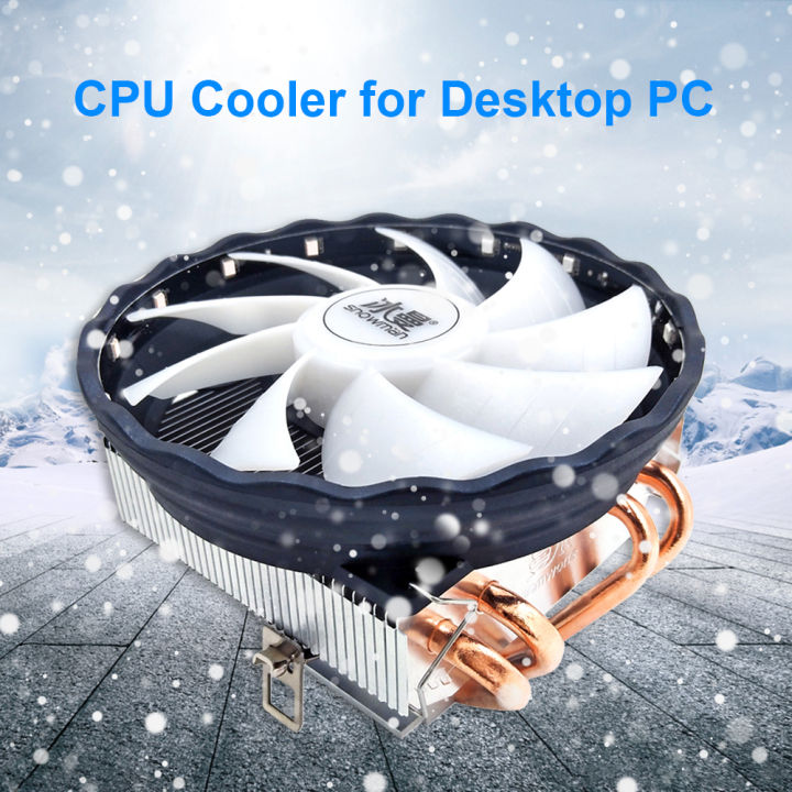 SNOWMAN 4 Heat Pipes CPU Cooler PWM 4 Pin PC Radiator for Intel LGA ...