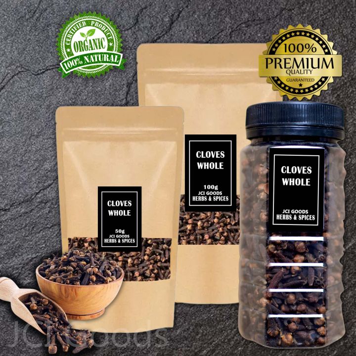 CLOVES WHOLE Herbs and Spices 200ml/100g/50g | Lazada PH