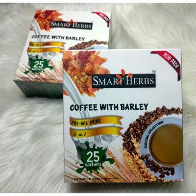 Smart Herbs Kopi dengan Barli Minuman Pra-Campuran | Lazada