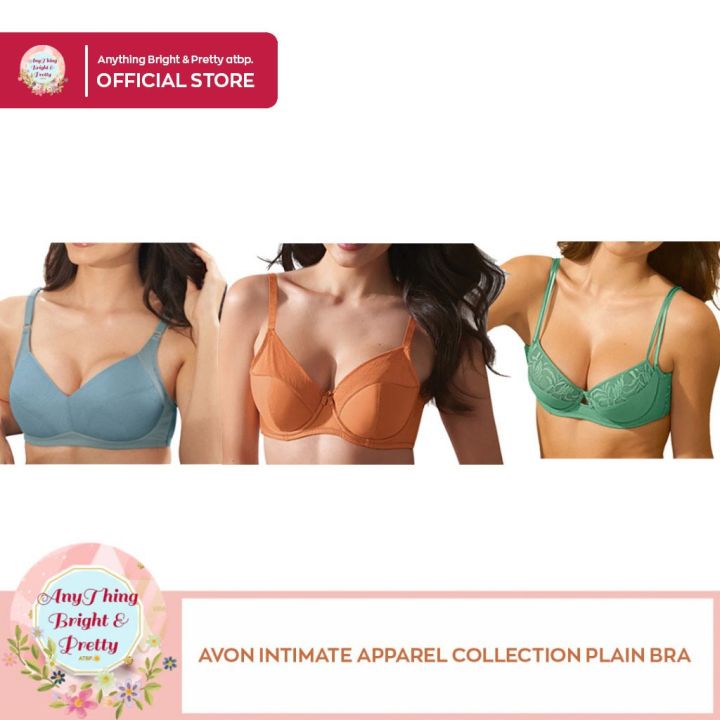 AVON Intimate Apparel Bra Plain Color Cara Ariana, and Alainne | Lazada PH
