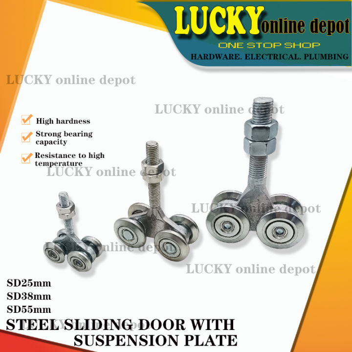 HEAVY DUTY METAL SLIDING DOOR ROLLER | Lazada PH
